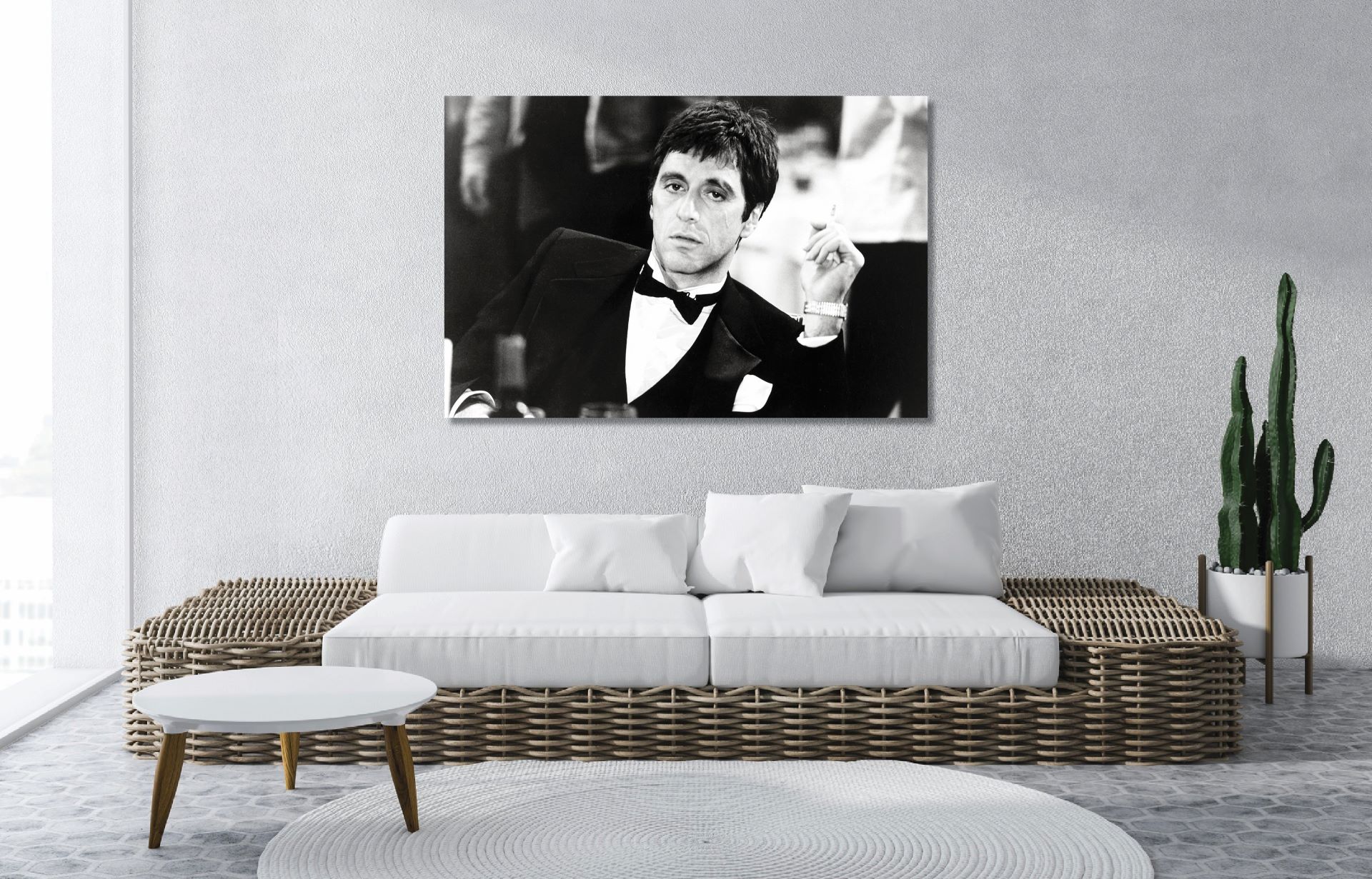 Scarface – Tony Montana Staring – Maffia • Art